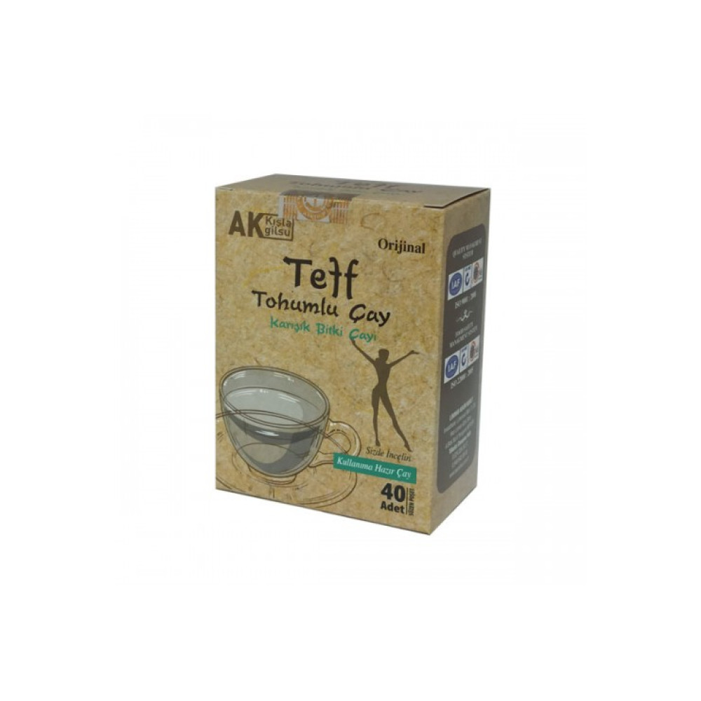 Original Teff Tea for Slimming, 40 Bags