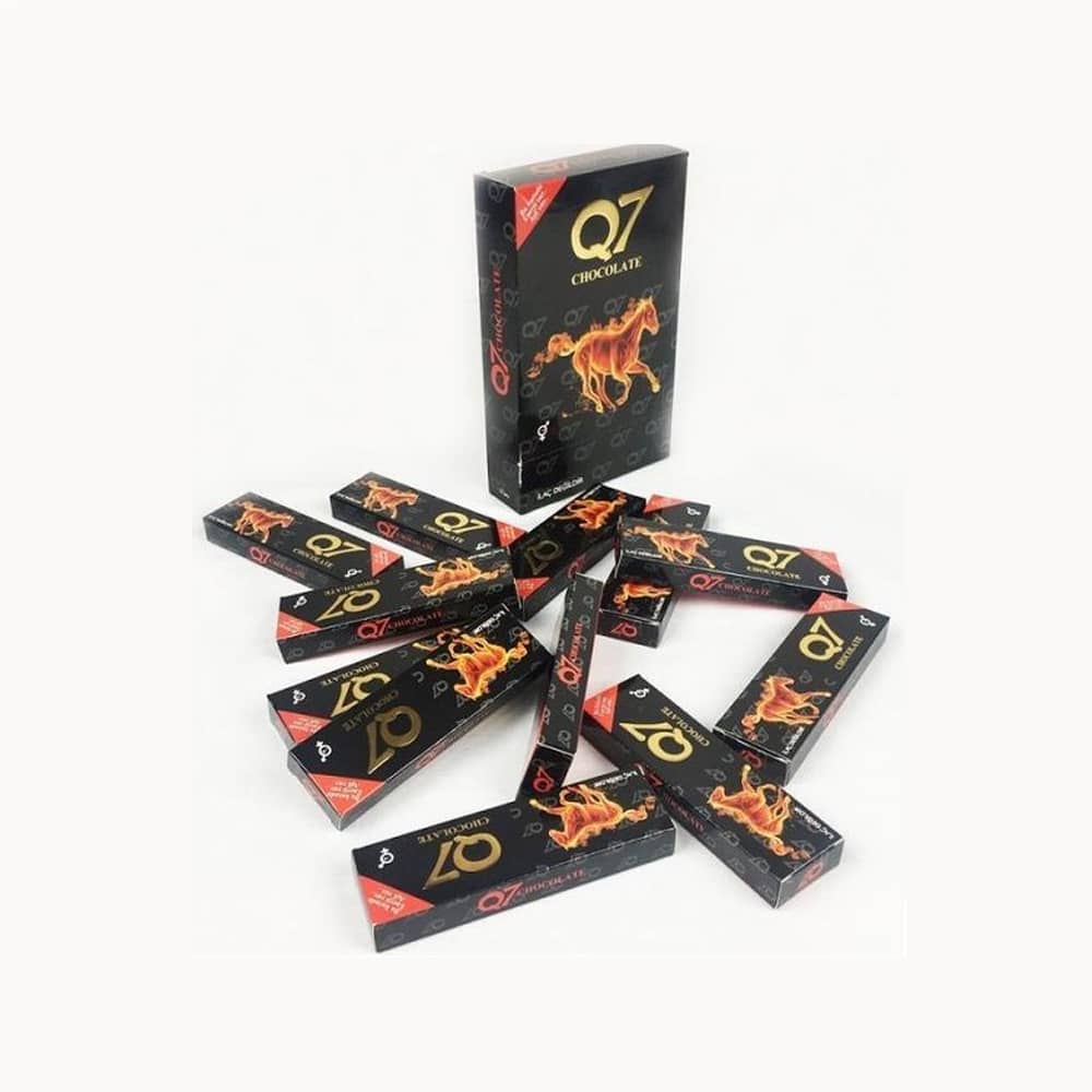 Gold Q7 chocolate men and women package